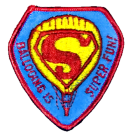 Ballooning Is Super Fun Embroidered Patch – The New Mexico Shop